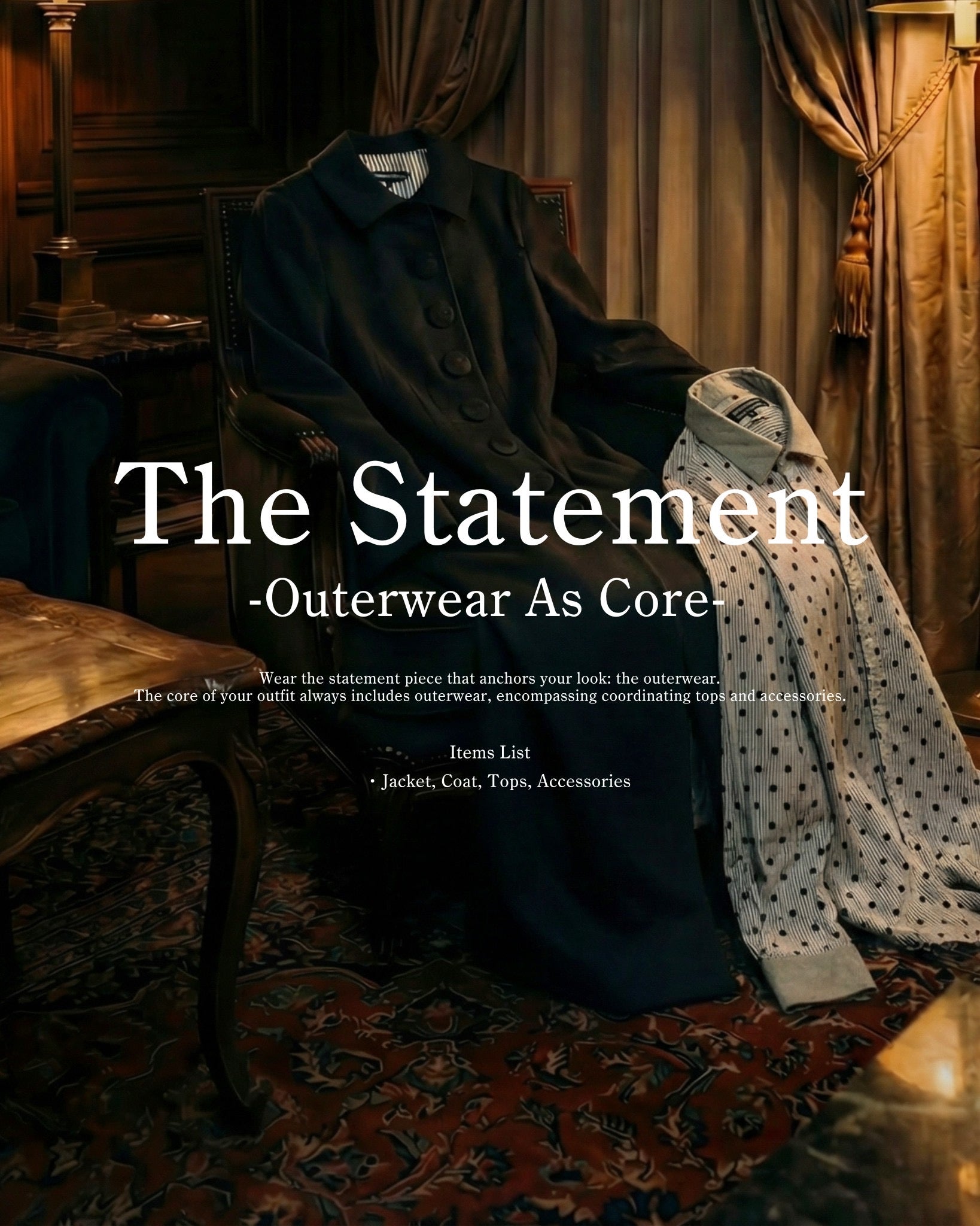 "The Statement" Outerwear & Coordinate – MOOD